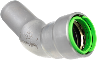 Apollo Press 406-2 Carbon Steel STD 45° Street Elbow (P x FTG) – PVFPRO