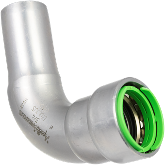 Apollo Press 407-2 Carbon Steel 90 Degree Street Elbow | Press x FTG ...